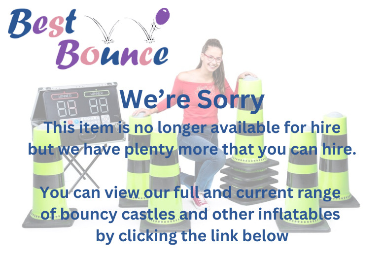 Interactive Challenge Cones | Bouncy Castles To Hire In Surrey ...